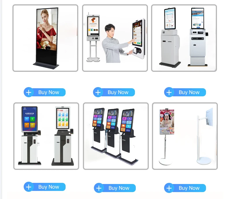 Crtly 27 Inch Self Service Order Payment Touch Screen Self Pay Machine ...