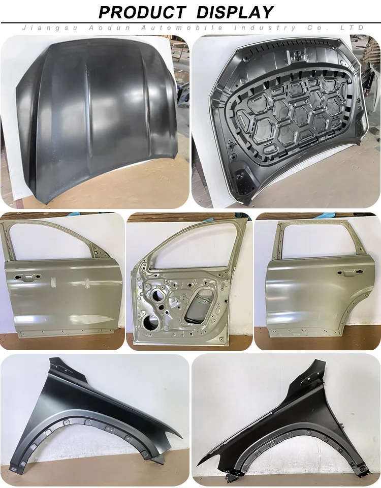 Durable Steel Front Engine Hood Cover for Geely Monjaro 2021