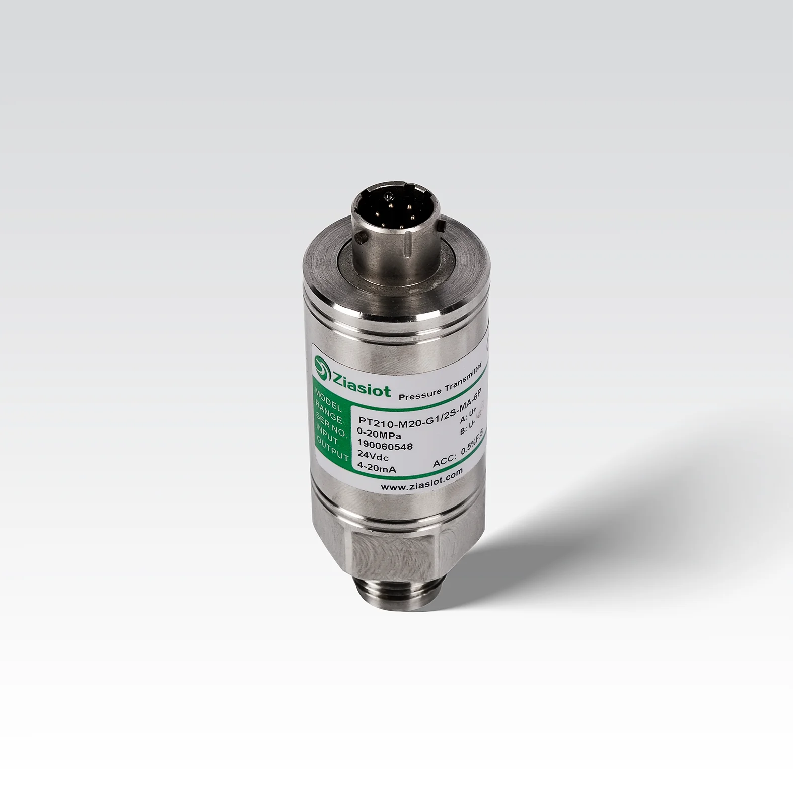 PT210 Pressure Transducer - Low Cost, High Accuracy