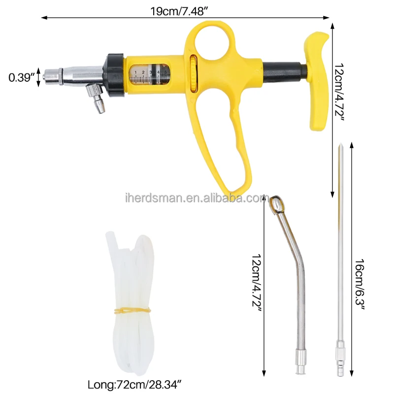 Veterinary Instrument - Livestock Drench Gun for Animals