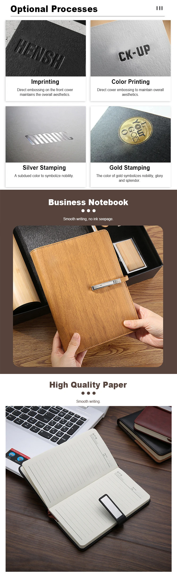 Men Gift Set Vacuum, Flask Notebook Set Metal Pen USB Card Holder ...