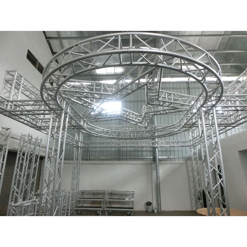 Curved Flat Roof Lighting Box Truss| Alibaba.com