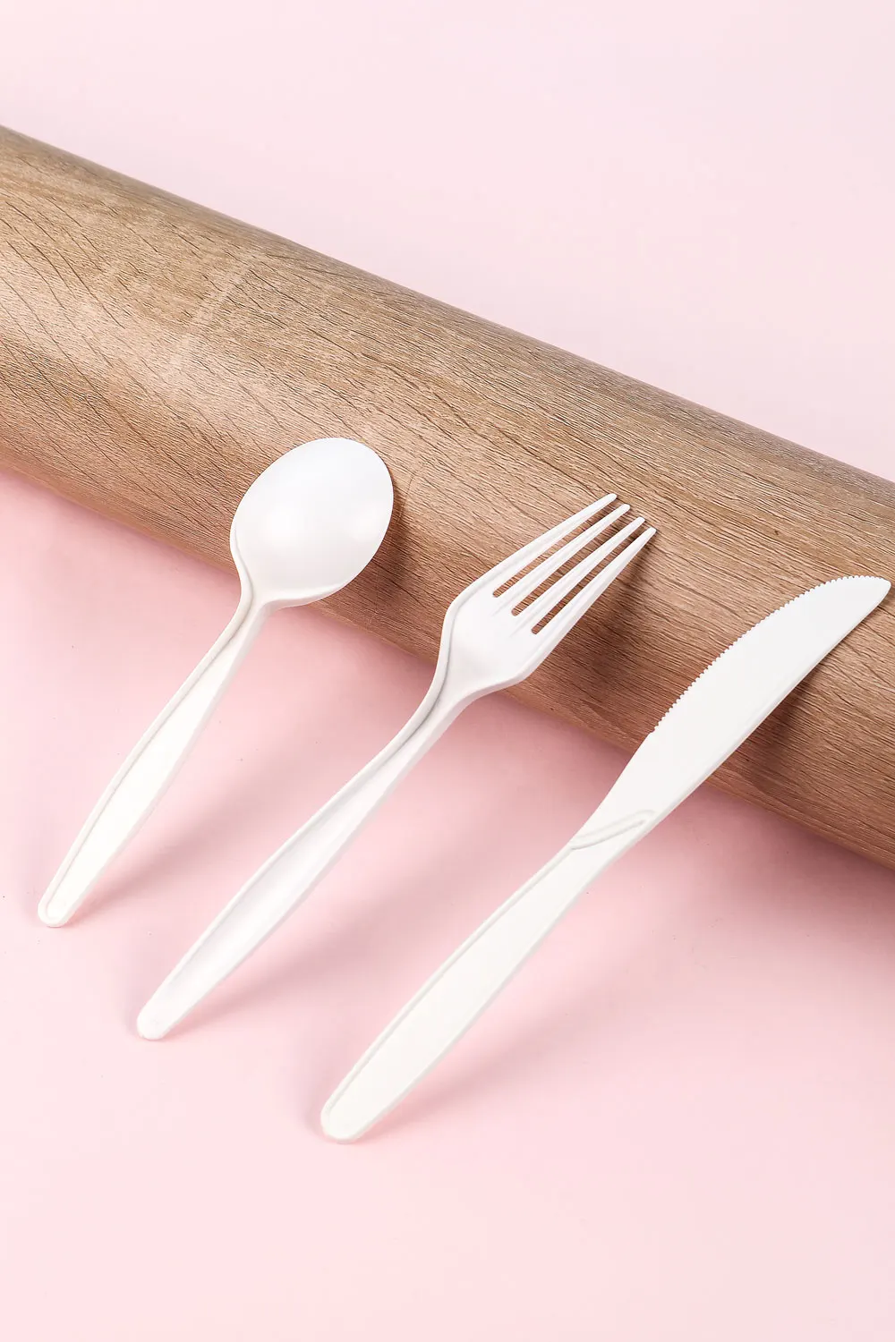Cornstarch Cutlery Custom Single Use Cornstarch Cutlery Disposable ...