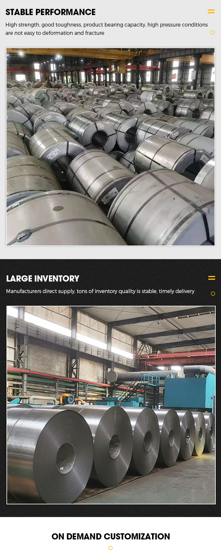 Astm A510 Cold Rolled Coil Sae1006 Sae1008 Sae1010 Carbon Steel Coils ...