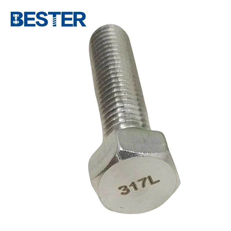 317 317l Stainless Steel Stud Bolt Full Partial Threaded Hex Head Hex ...
