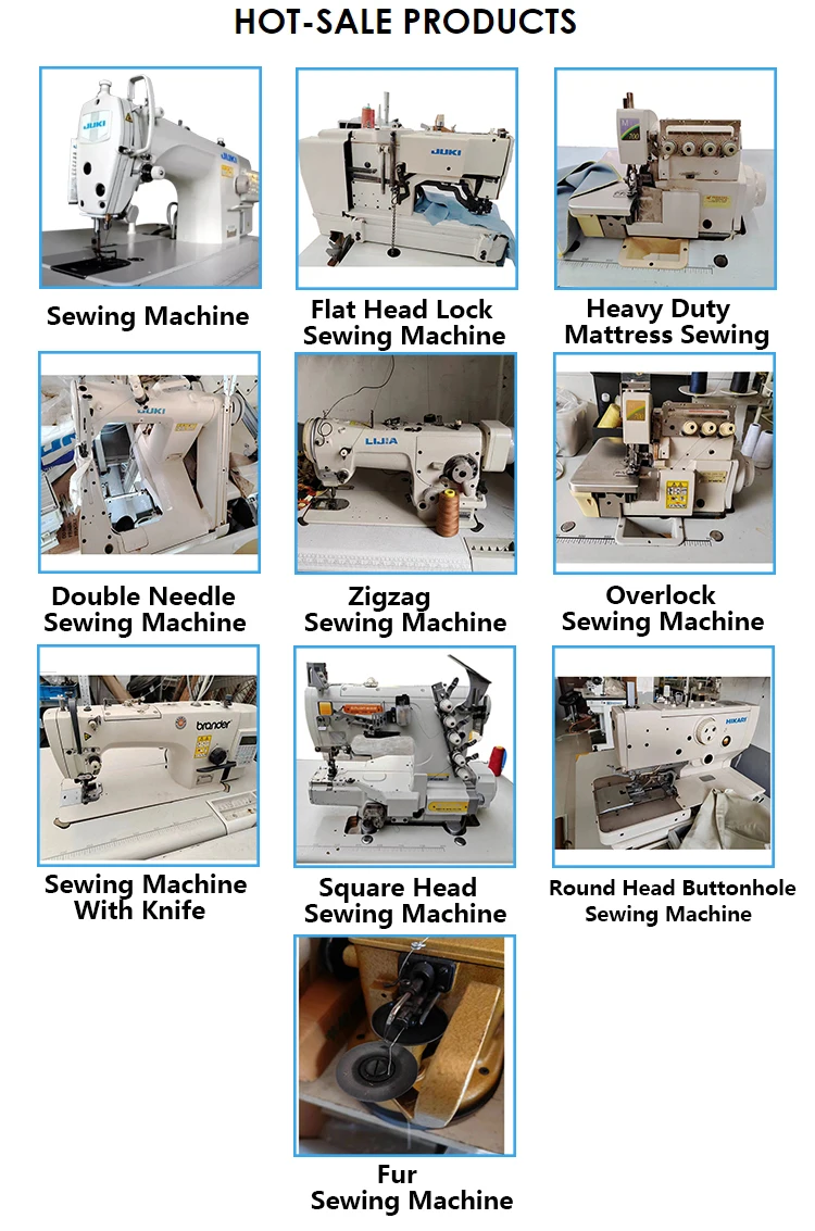 Warehouse Sale Used Juki-8700d Single Needle Lockstitch Industrial ...