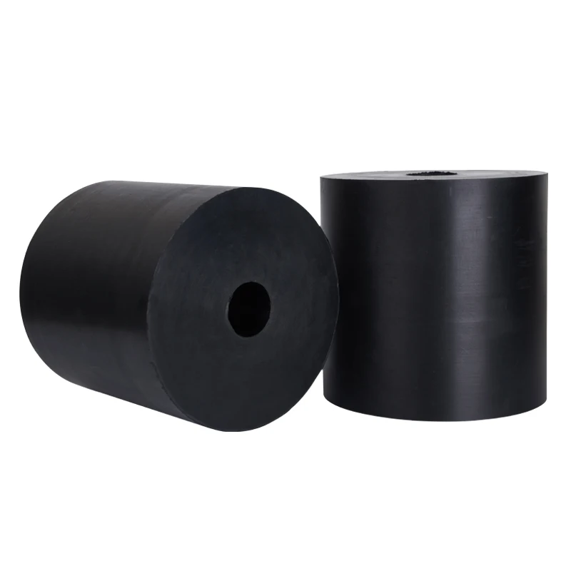 Rubber Cylindrical Cushion Black Rubber Spring Pier Elastic Strong ...