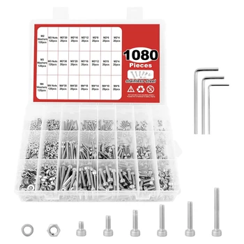 Hex Socket Head Cap Screws Nuts,Stainless Steel Screws Nuts Washers ...