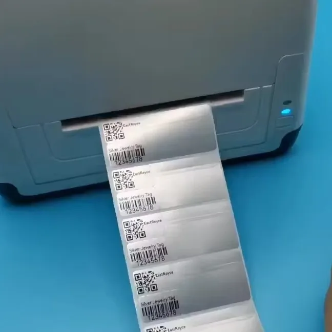 Bright White Pet Label White Barcode Waterproof Pet Printing Paper 80 ...