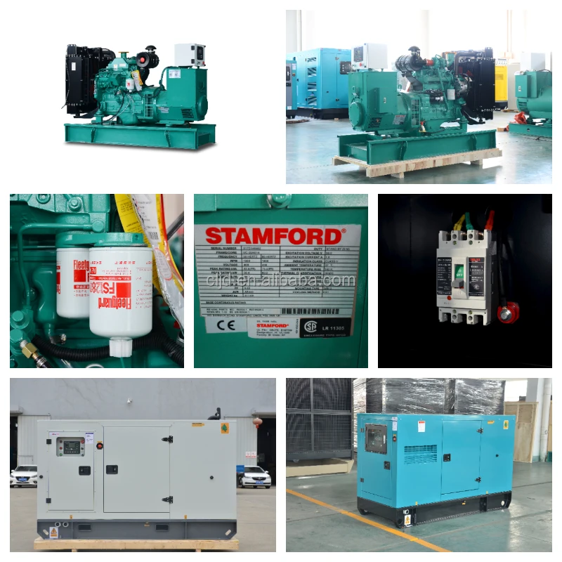 Mini Diesel Power Plant 50kw Genset With Cummins Engine - Buy Mini ...