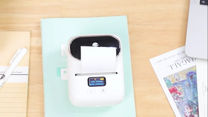 Phomemo M110 Label Maker Mini Label Printer Portable Adhesive Sticker ...