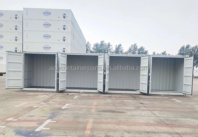 40ft Side Door Opening Container - 4 Side Doors for Easy Access