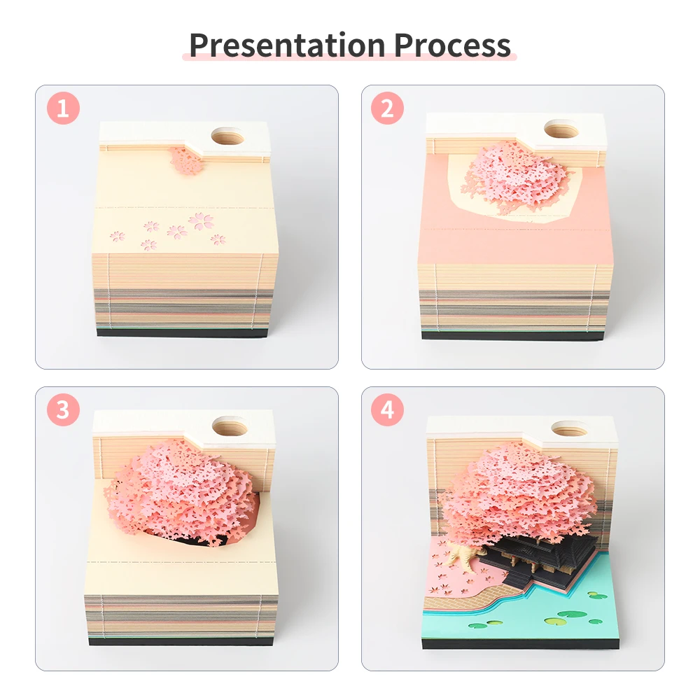 Custom Calendar Block Office Desk Decor Christmas Gift Idea Calendars ...