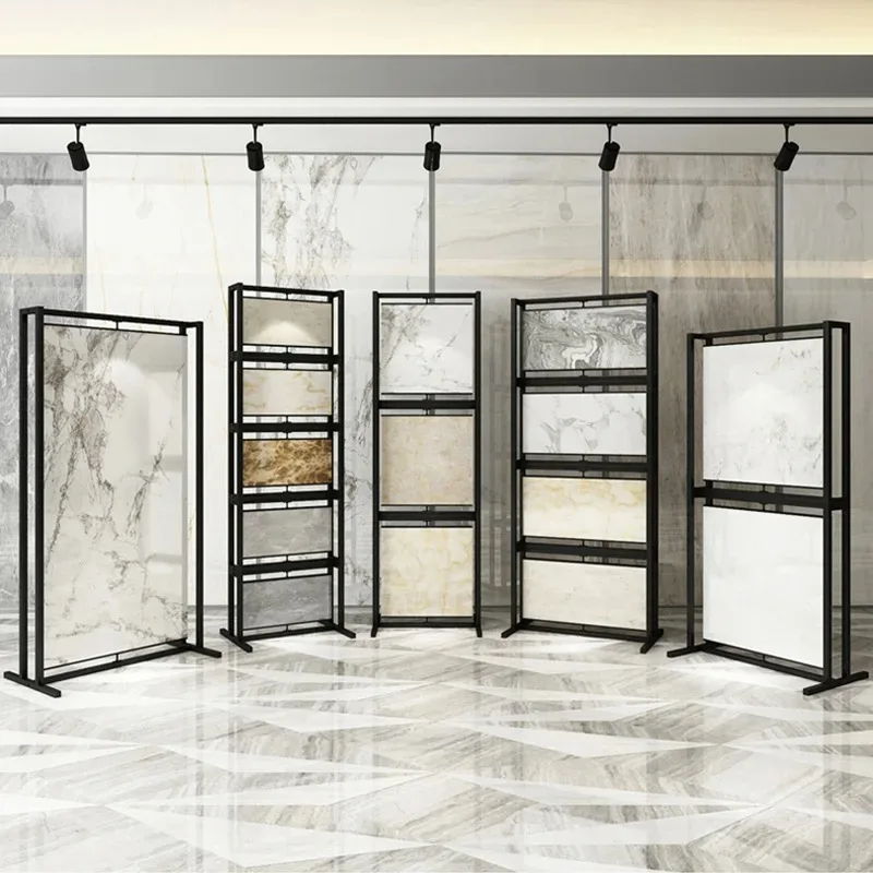 Countertop Marble Tile Display Stand Ceramic Tile Showroom Display ...