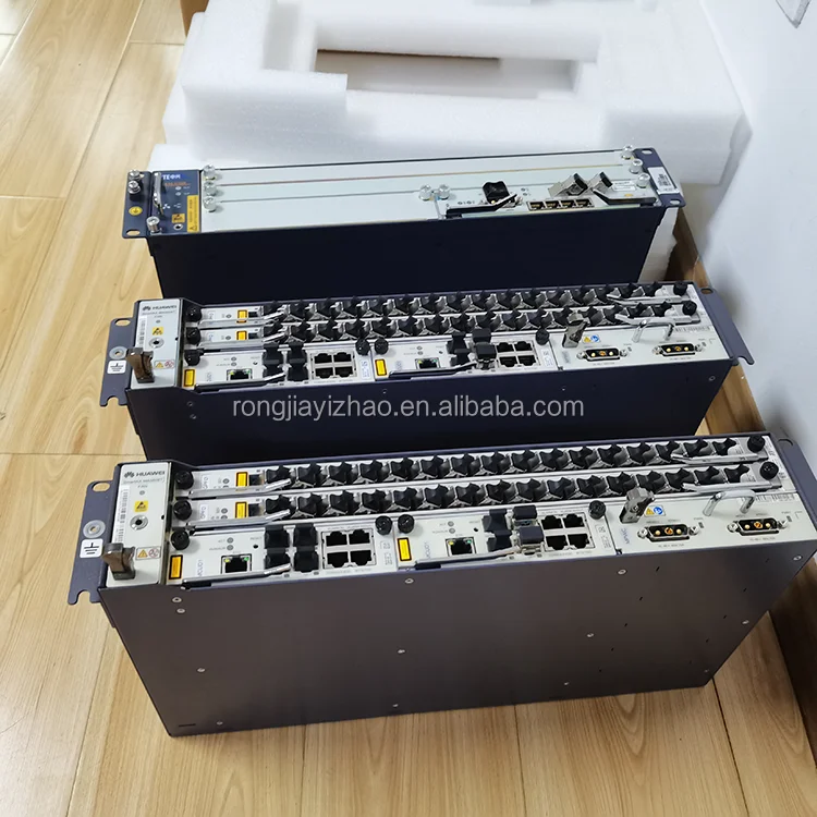 Huawei Original Gpon Ma5608t Olt Fiber Optic Equipment Gpbd Gpfd Card With B+ C+ C++ Sfp Network ...