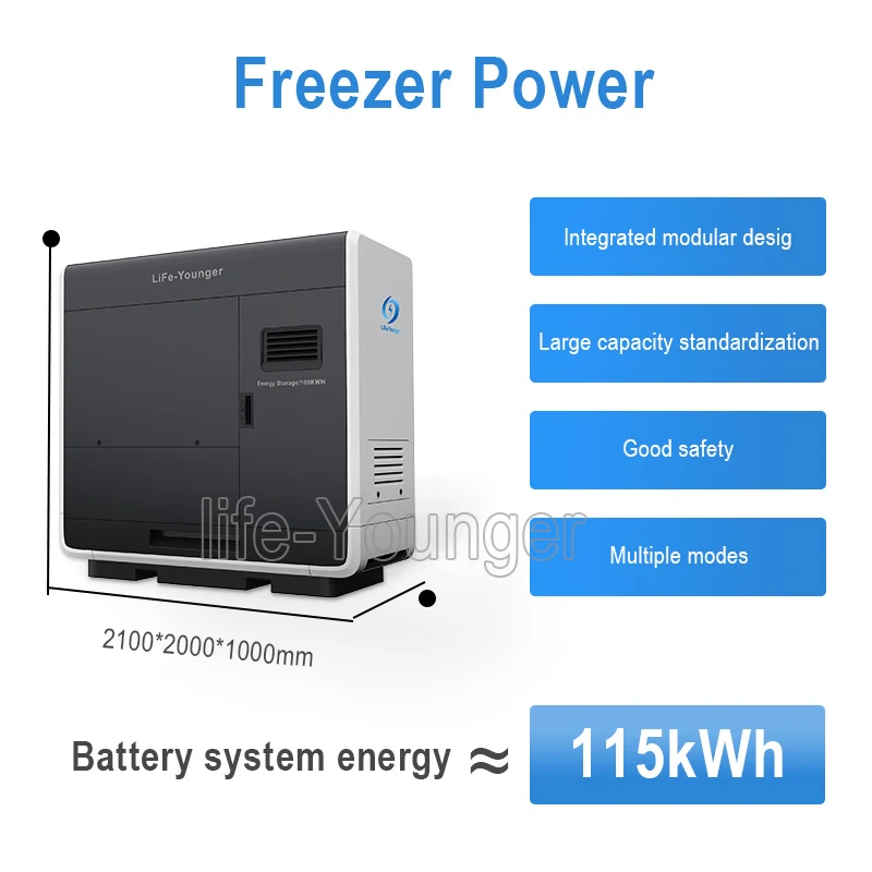 Industrial Battery 100kwh High Voltage Commercial Battery Cabinet All ...