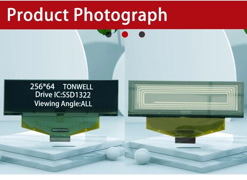 3.12 Inch OLED Display Module (256x64) with 30-Pin SPI Interface and ...