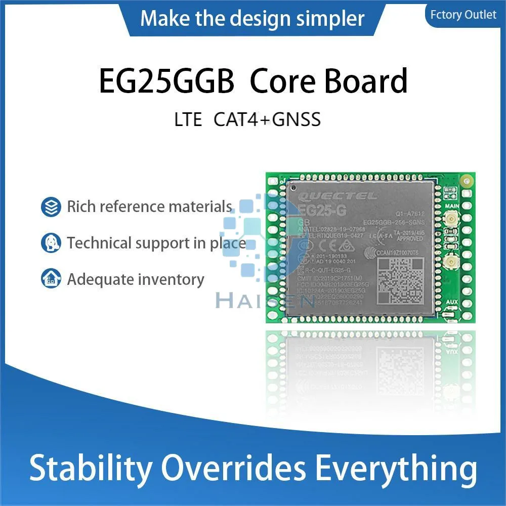 HAISEN Original QUECTEL EG25GGB Core Board EG25GGB Development Board LTE CAT4+GNSS EG25G EG25 ...