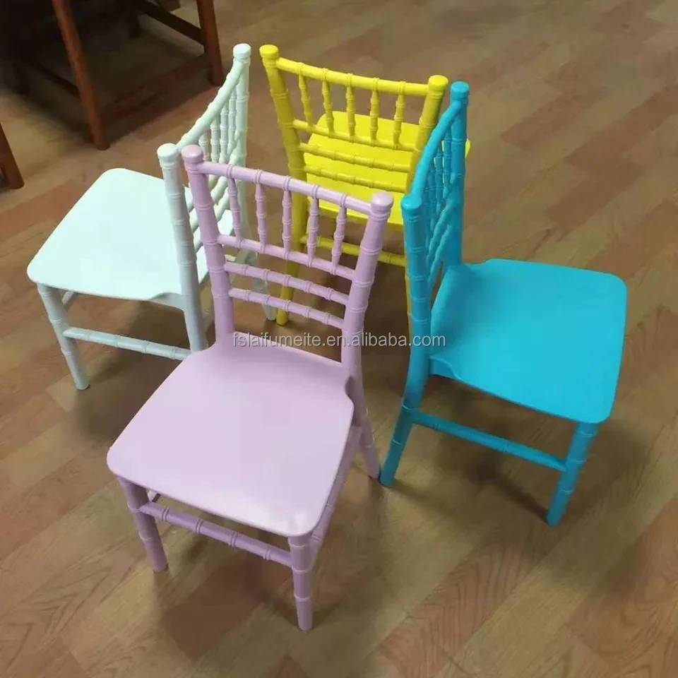 Stacking Kids Tiffany Chairs - Perfect for Children's Parties
