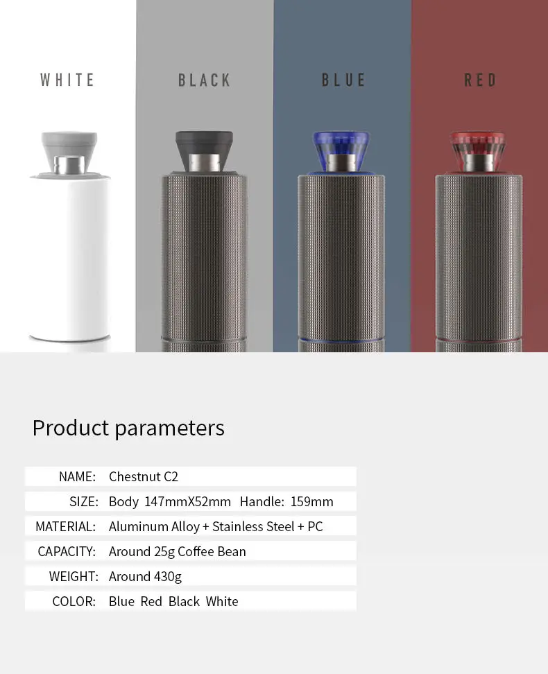 Hot Selling Classic Timemore C2 Manual Coffee Grinder - Buy Coffee ...