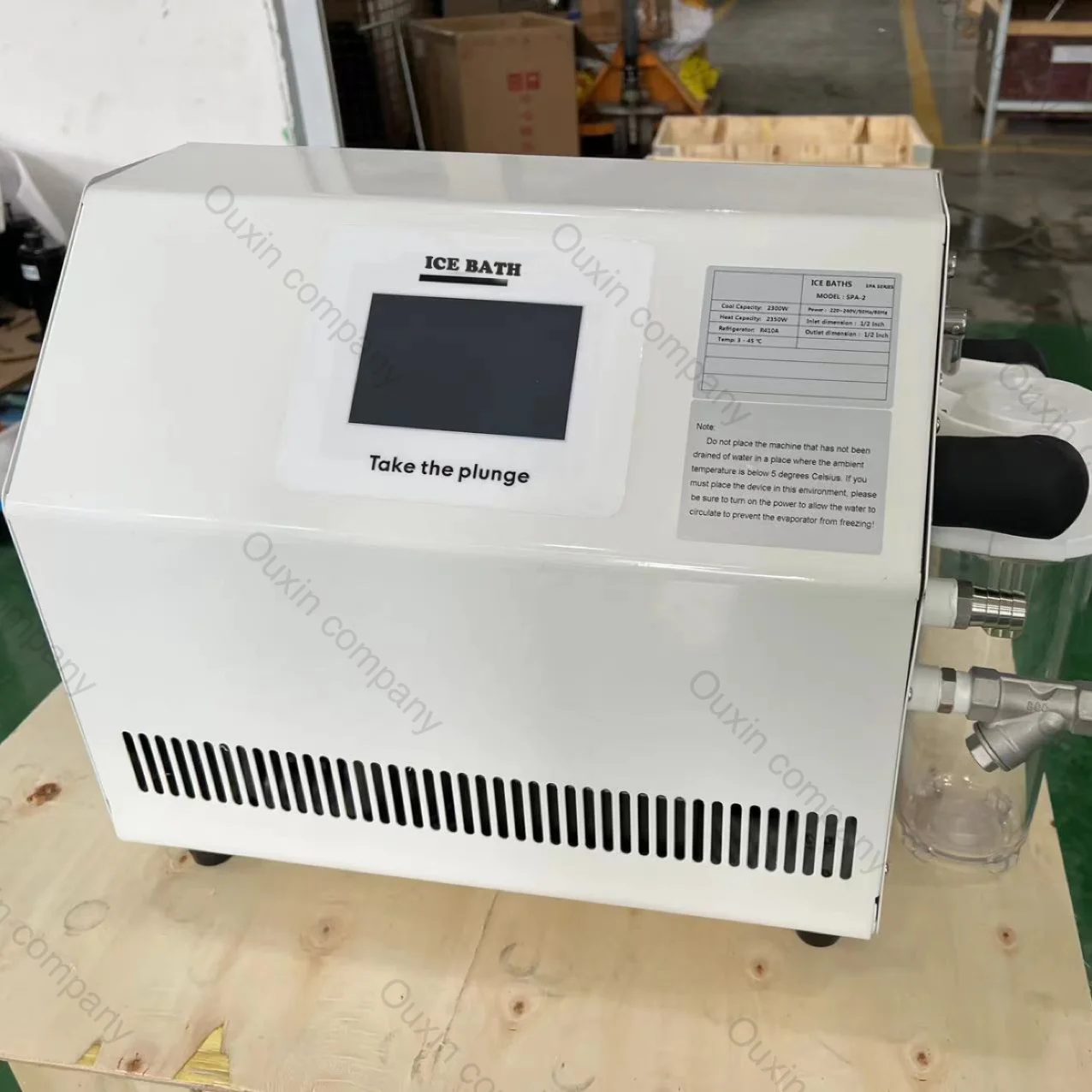 Customized 1hp 0.8hp 1/2 Hp Water Spa Chiller Heater Cooling System ...