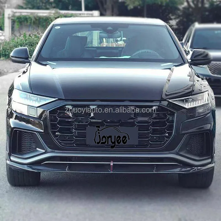 2024 Audi Q8 RS Style Honeycomb Front Grille Upgrade - OEM | Wholesale