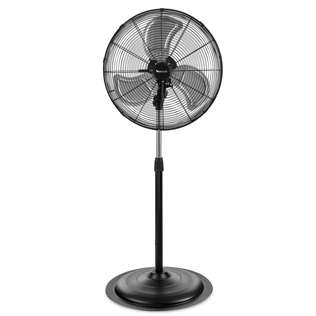 Metal Oscillating Stand Fan Improve Air Quality air cooling circulator ...