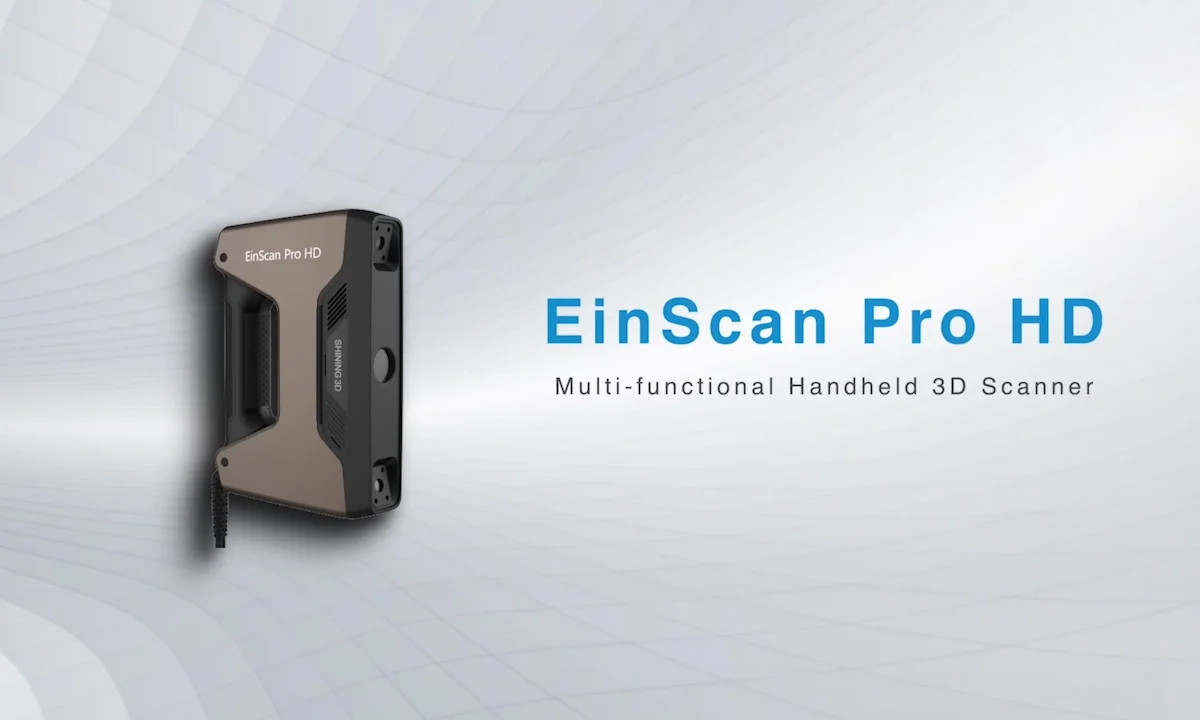 Shining Einscan Pro Hd Handheld 3d Scanner For High-quality 3d Modeling Dark And Casting Metal ...