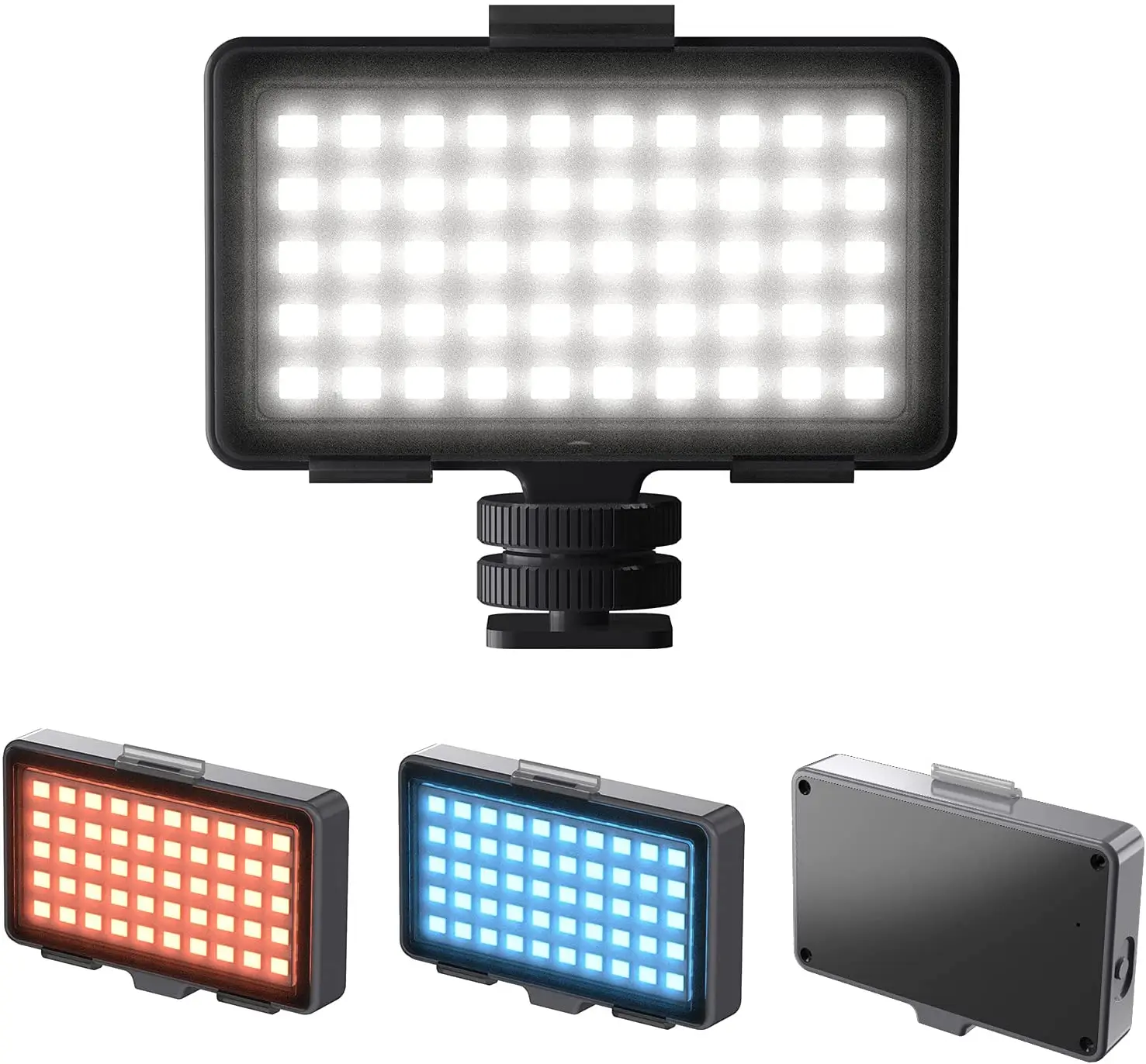 Rechargeable Rgb Color Camera Fill Light Mini Pocket Clip Fill ...