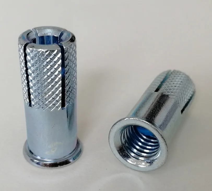 M6-M20 Galvanized Steel Concrete Drop in Anchors - Durable