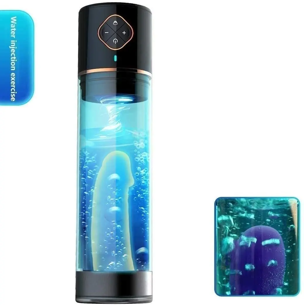 Penis Training Pump with AI Chip Induction for Enlargement