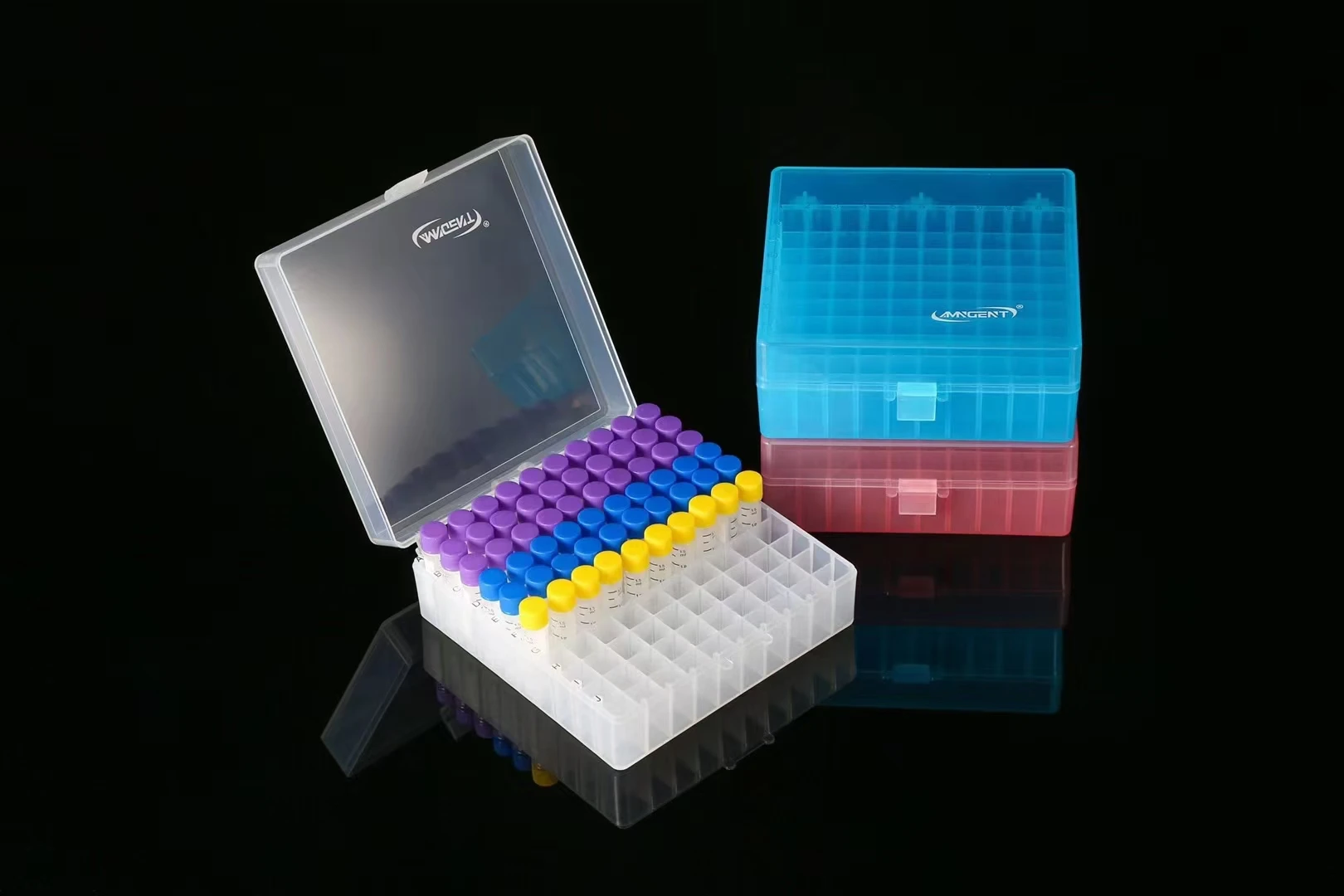 Portable Freezer Box Microcentrifuge Tube Cryogenic Storage Box Used In ...