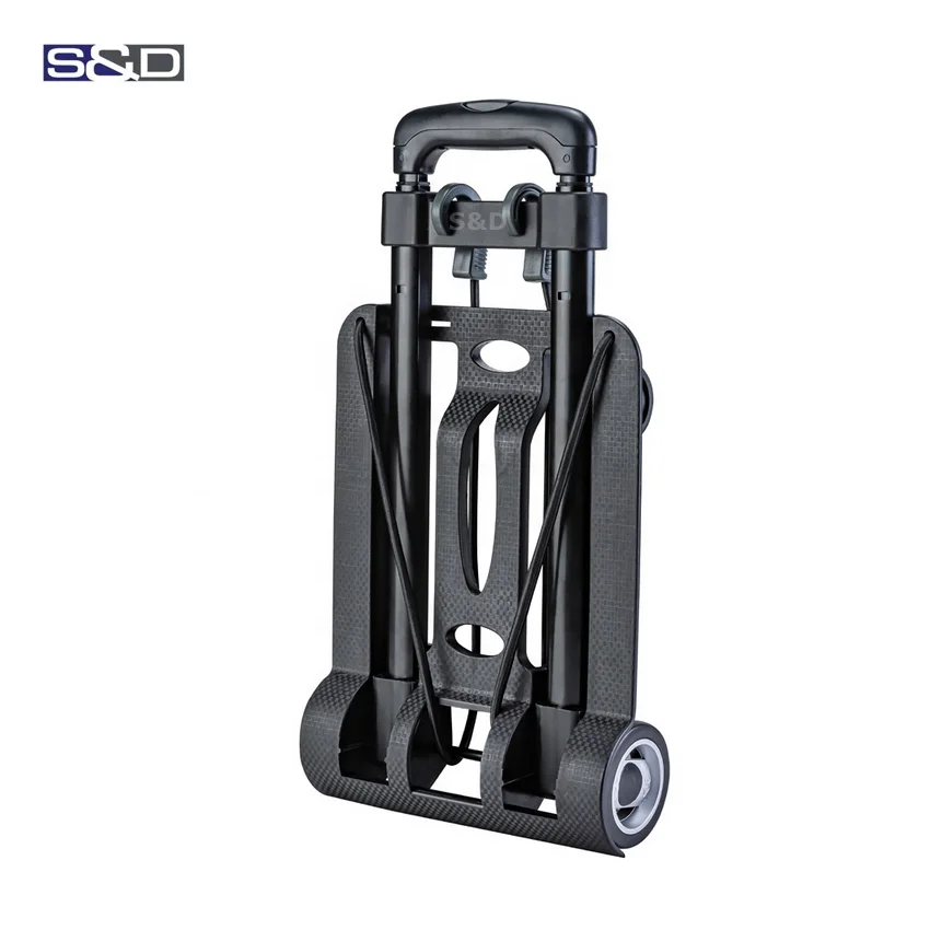 Compact Mini Steel Telescopic Portable Lightweight Folding Shopping ...