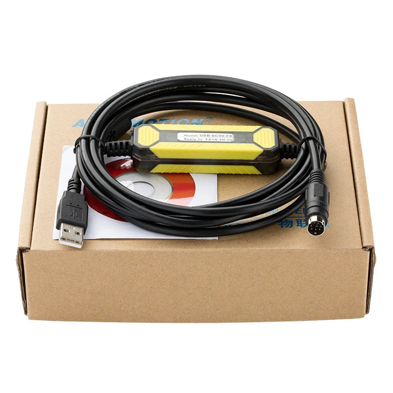 Usb-sc09-fx For Mitsubishi Plc Programming Cable Fx0n Fx1n Fx2n Fx0s ...