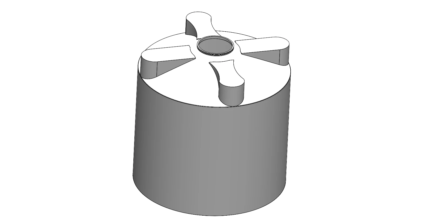Customizable Rotational Molding PE Plastic Tanks 50 100 200 300 500 ...