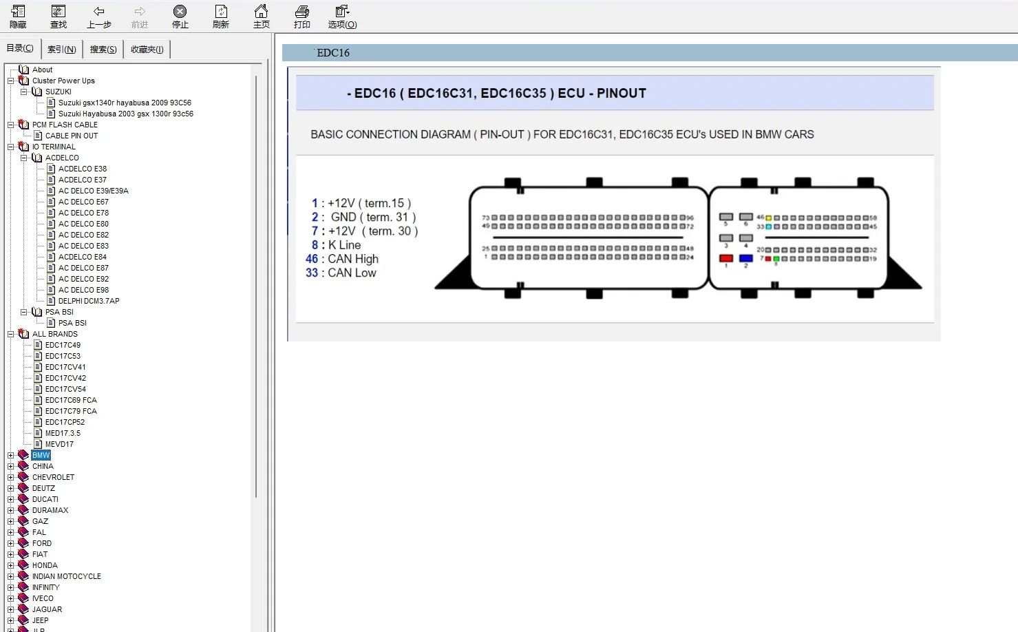 Bench Pinout Ebook Collections Guide for ECU Control Units