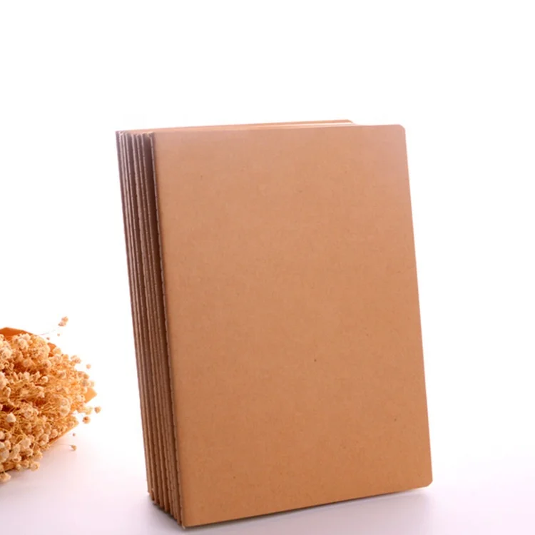 Custom Kraft Paper Notebooks - Perfect for Students & Office