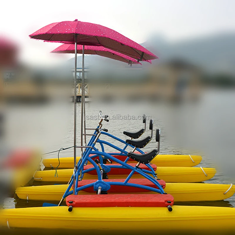 Fun and Fitness with Three-Person Water Pedal Boat Bike
