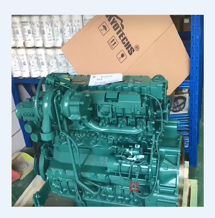 D6E D6D D7E D7D diesel engine assembly D6E D6D D7E D7D complete engine assy for volvo Excavator ...