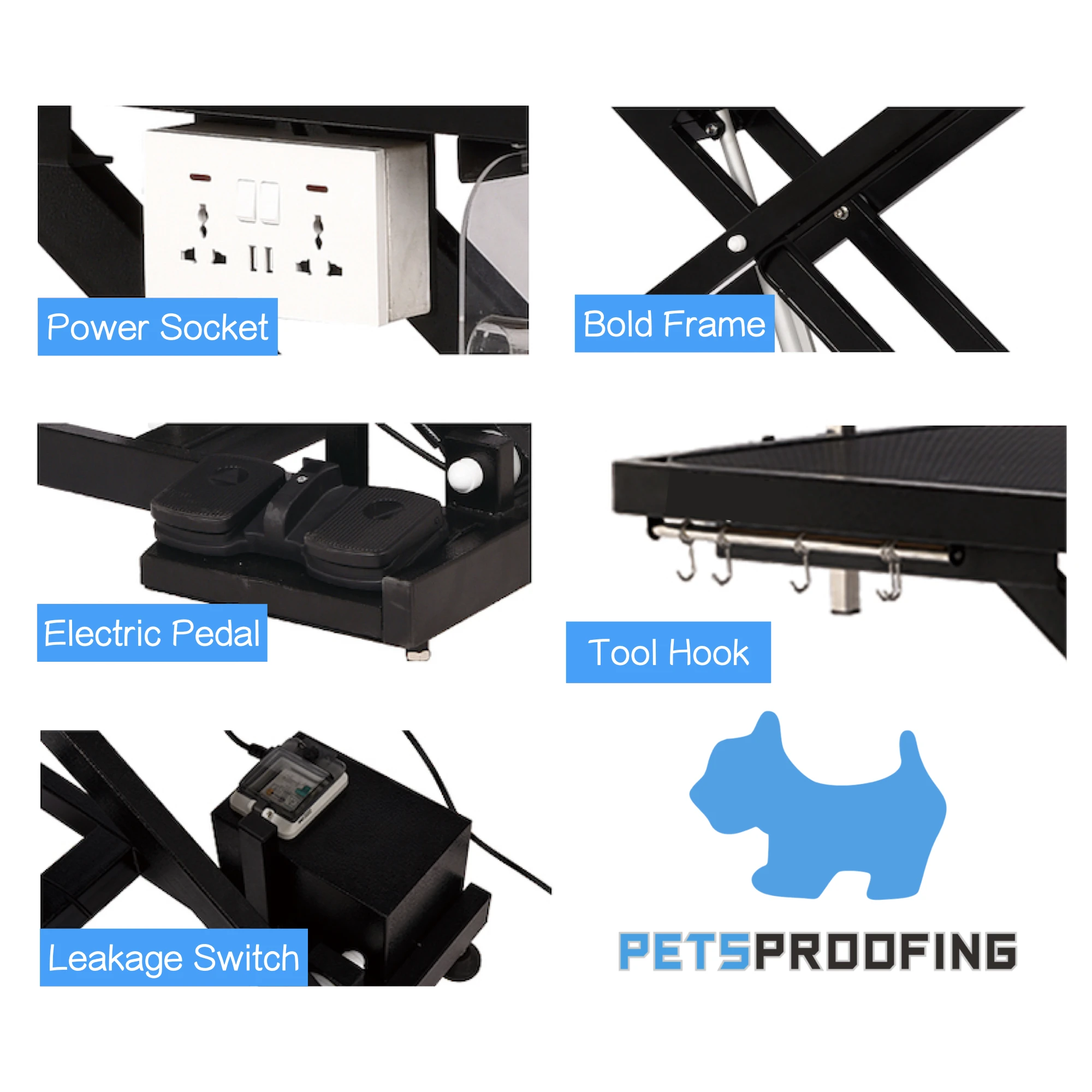 High Quality Adjustable Large Wooden Rabbit Grooming Table What Size ...