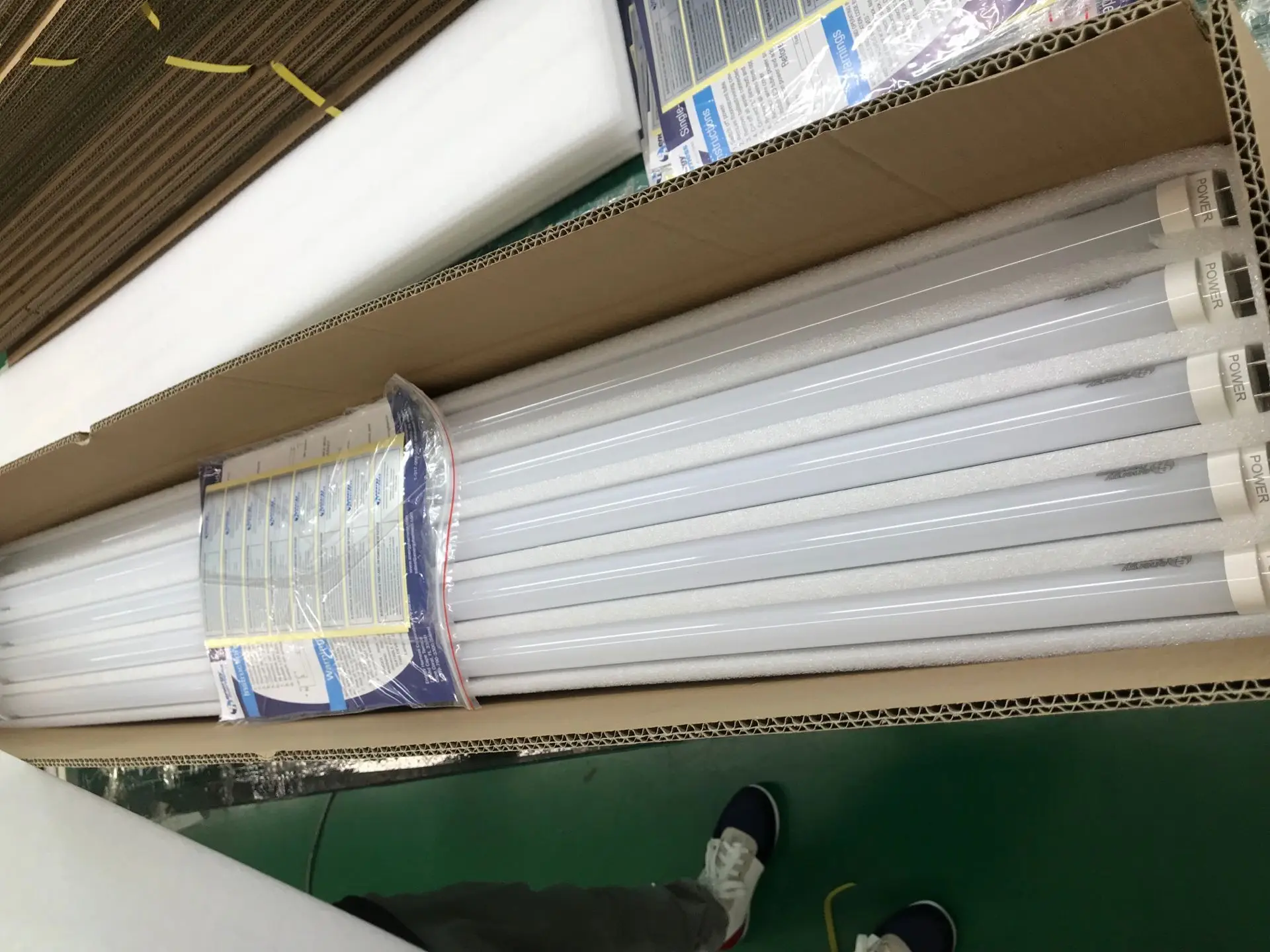 Industrial Plastic G13 600mm 1200mm 2ft 4ft 9w 18w Led Tube T8,Led ...