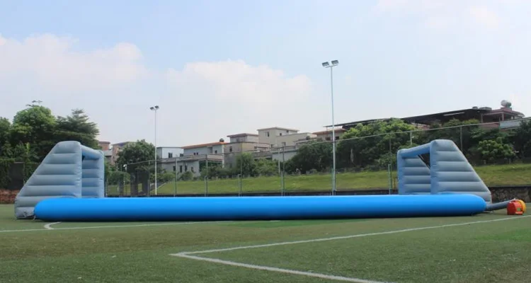 Giant Outdoor Game Soap Water Soccer Field Inflatable Soap Football ...