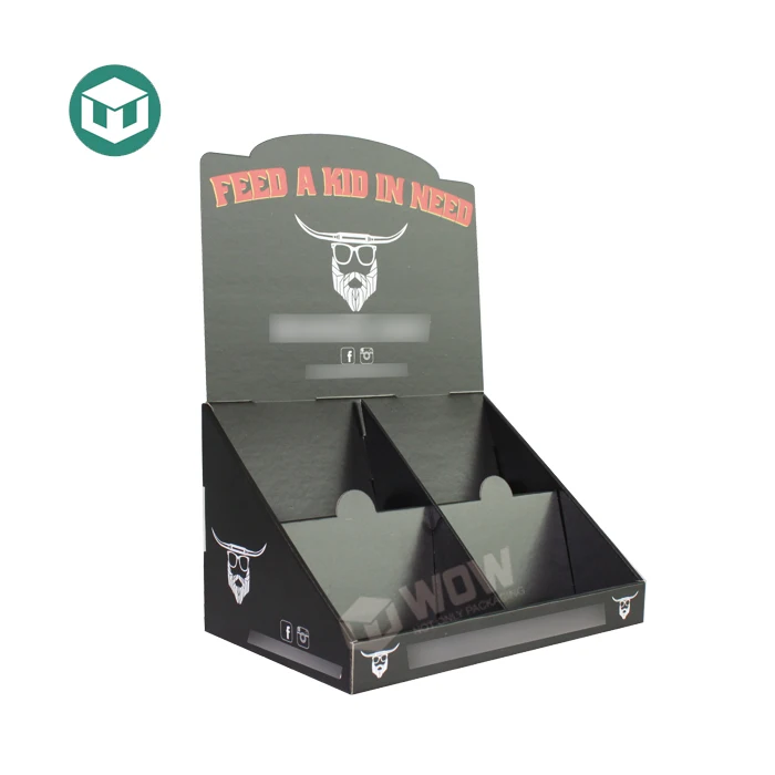 Customizable Cardboard Display Racks for Beef Jerky