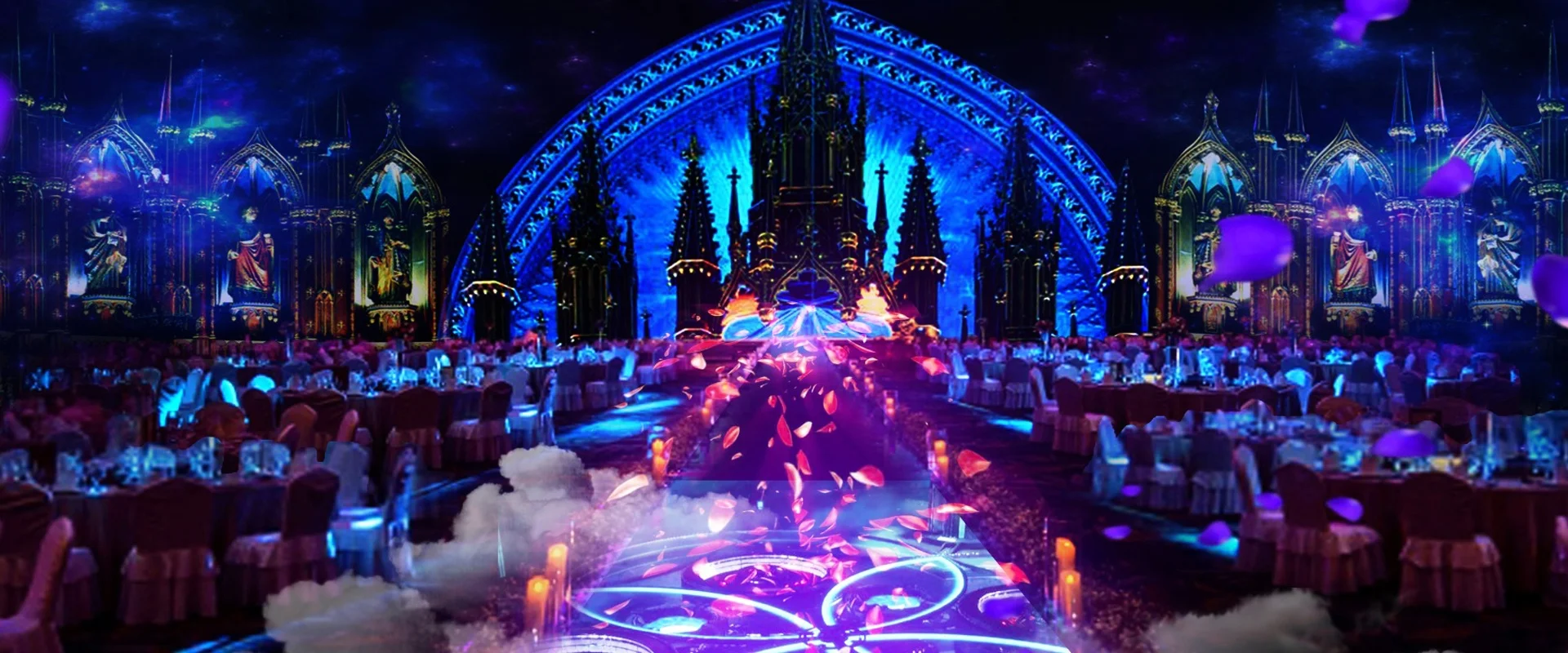 Dining Experience Restaurant Enjoyment Immersive Projection 3d Mapping ...