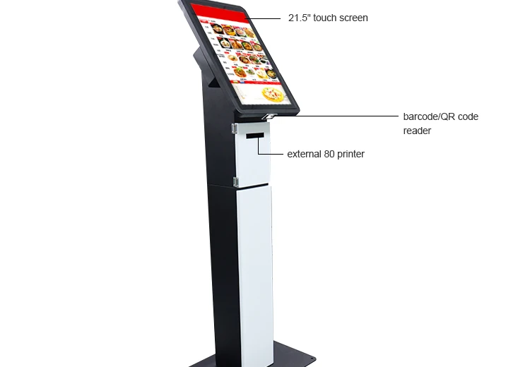 Customized Desktop or Floor Standing 21.5 Inch Touch Kiosk