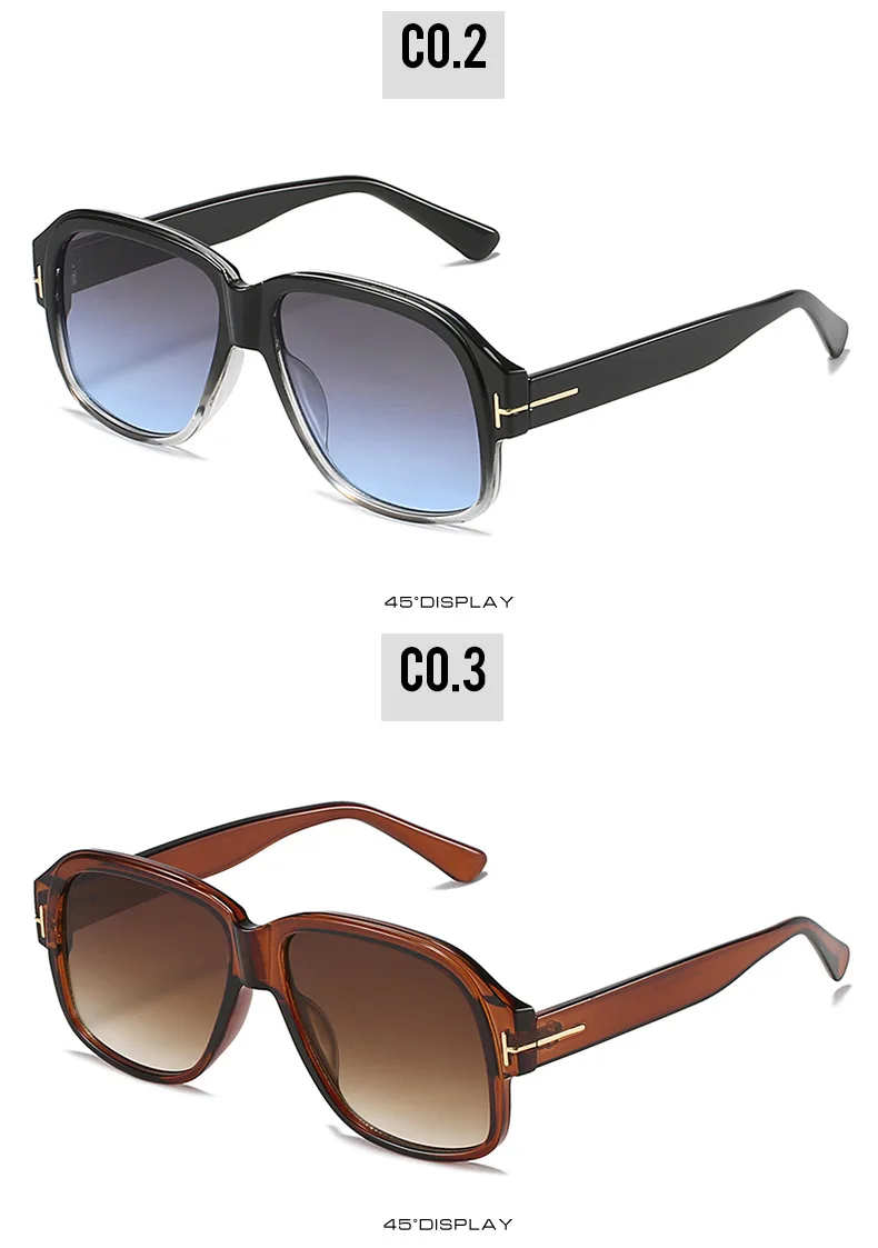 Ty1445 Hot Selling Fashion Sunglasses Men Women Sunglasses Gradient ...