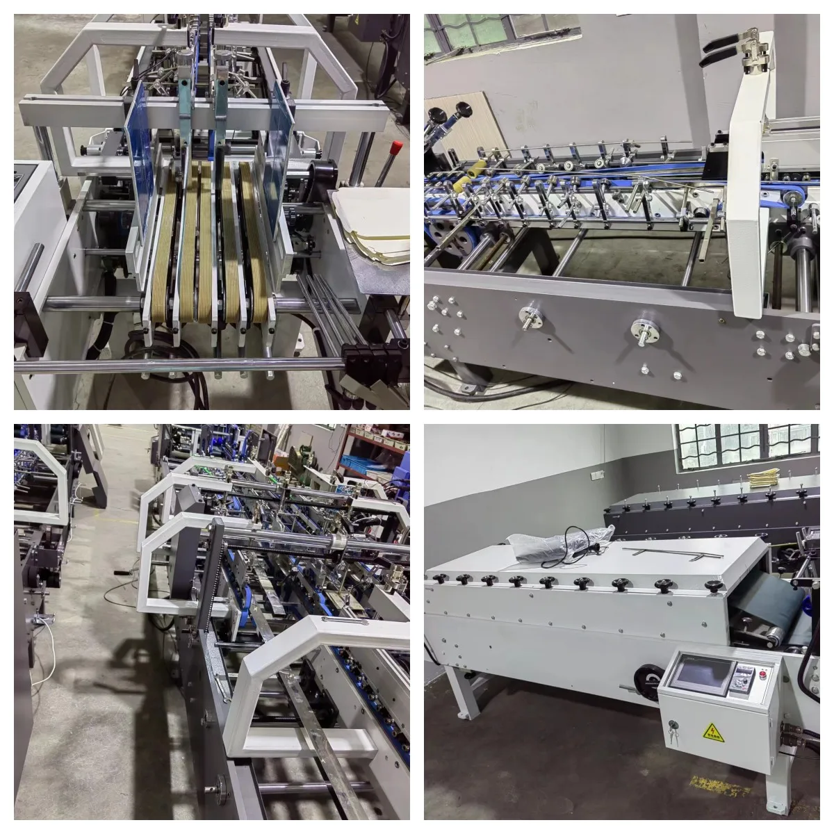 Gk-a800-f Automatic &high Speed Carton Box Folding Gluing Machine - Buy ...