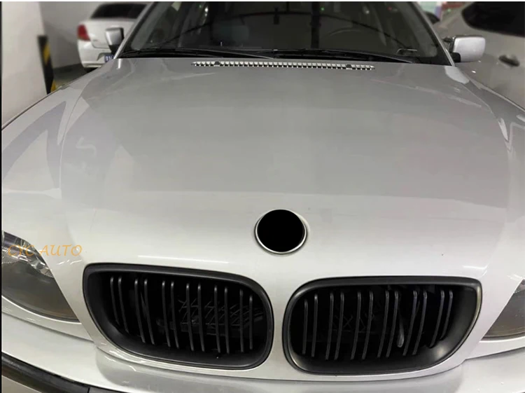 For Bmw 3series 2-door E46 Coupe Front Bumper Grille 1998 1999 2000 ...