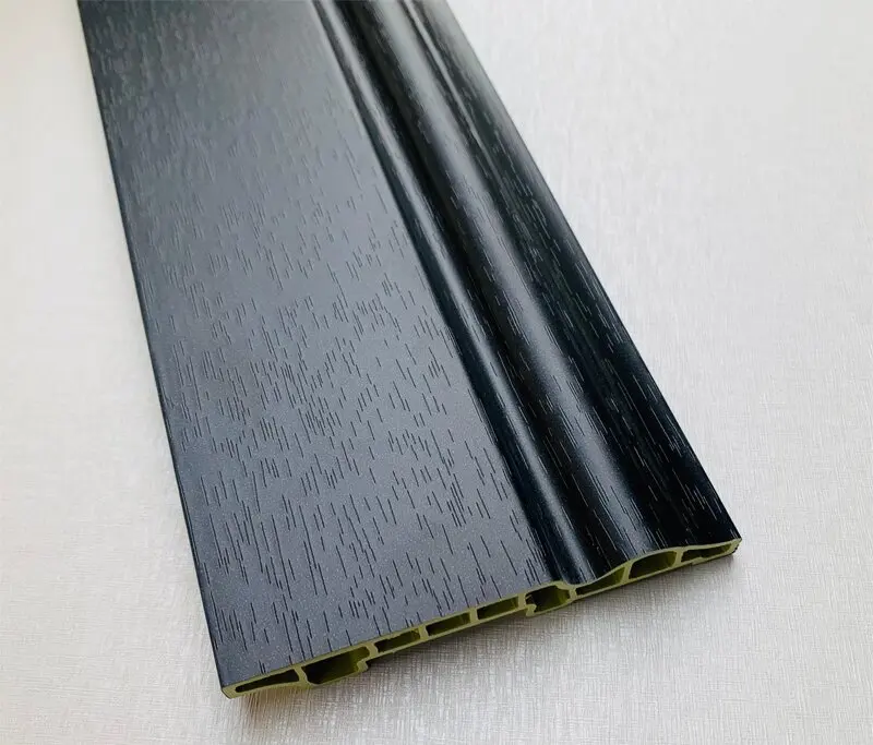 Carrara White Pvc Skirting Tiles,Wood Skirting Trim 10x3000mm - Buy ...