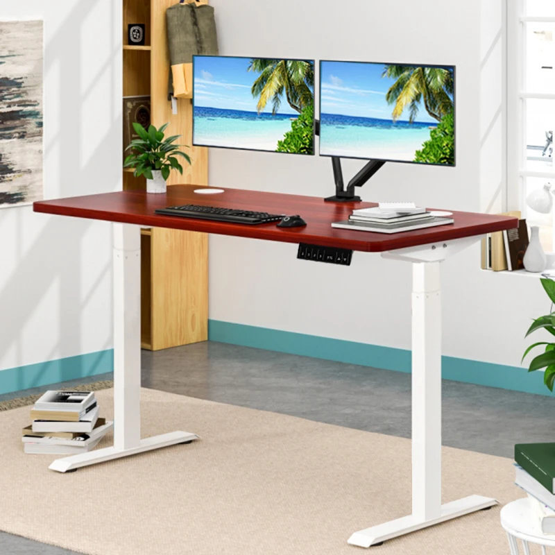 Dual Motor Ergonomic Electric Height Adjustable Sit To Stand Standing ...